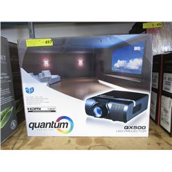 Quantum QX500 HDMI 1080P LED Projector