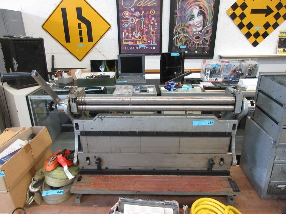 30" Shear Press- Brake & Slip Roll