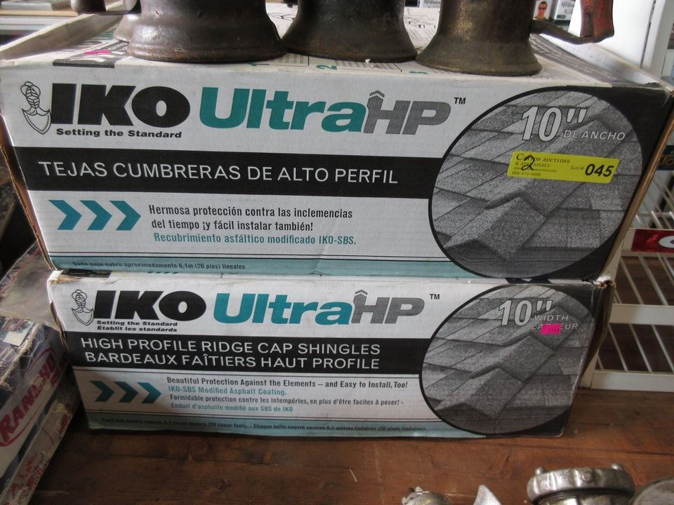 2 Cases of New 10" High Profile Ridge Cap Shingles