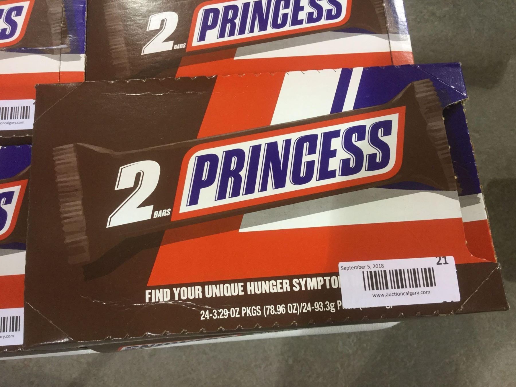 Snickers Princess Chocolate Bars (24 x 93g)