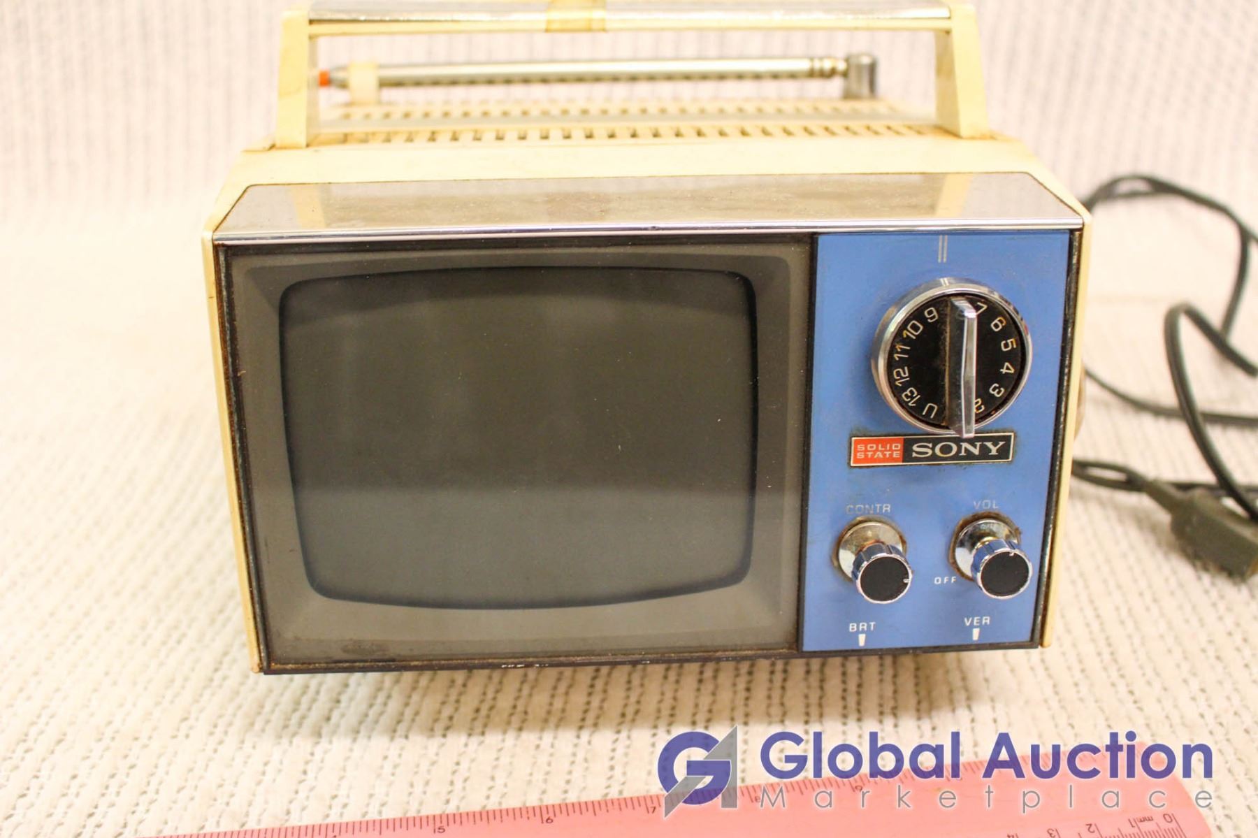 Vintage Sony Portable Television