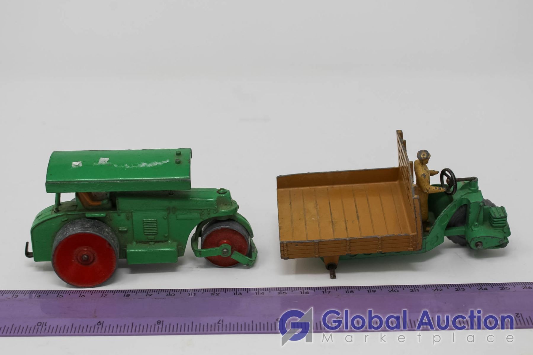 Lot Of Dinky Toys (4) (Dinky Rolls Royce Phantom V, Dinky Steam Roller ...
