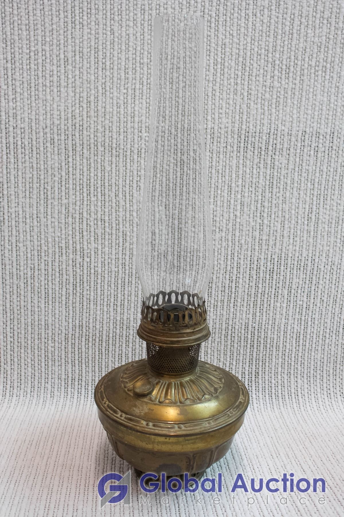 Vintage Aladdin Hanging Coal Oil Lamp