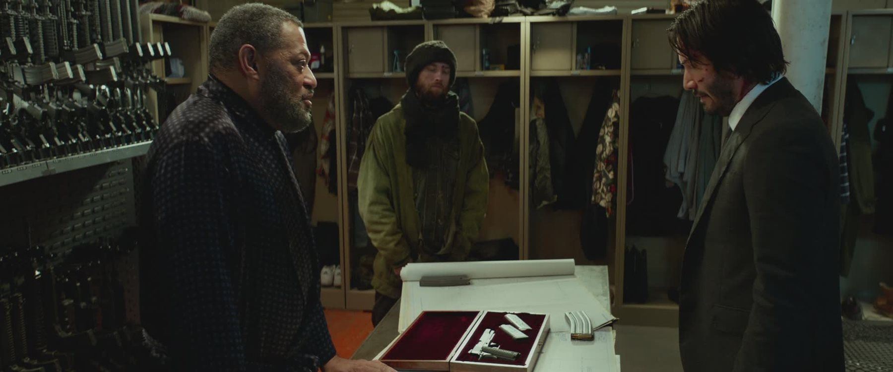 JOHN WICK: CHAPTER 2 (2017) - John Wick's (Keanu Reeves) Kimber Warrior ...