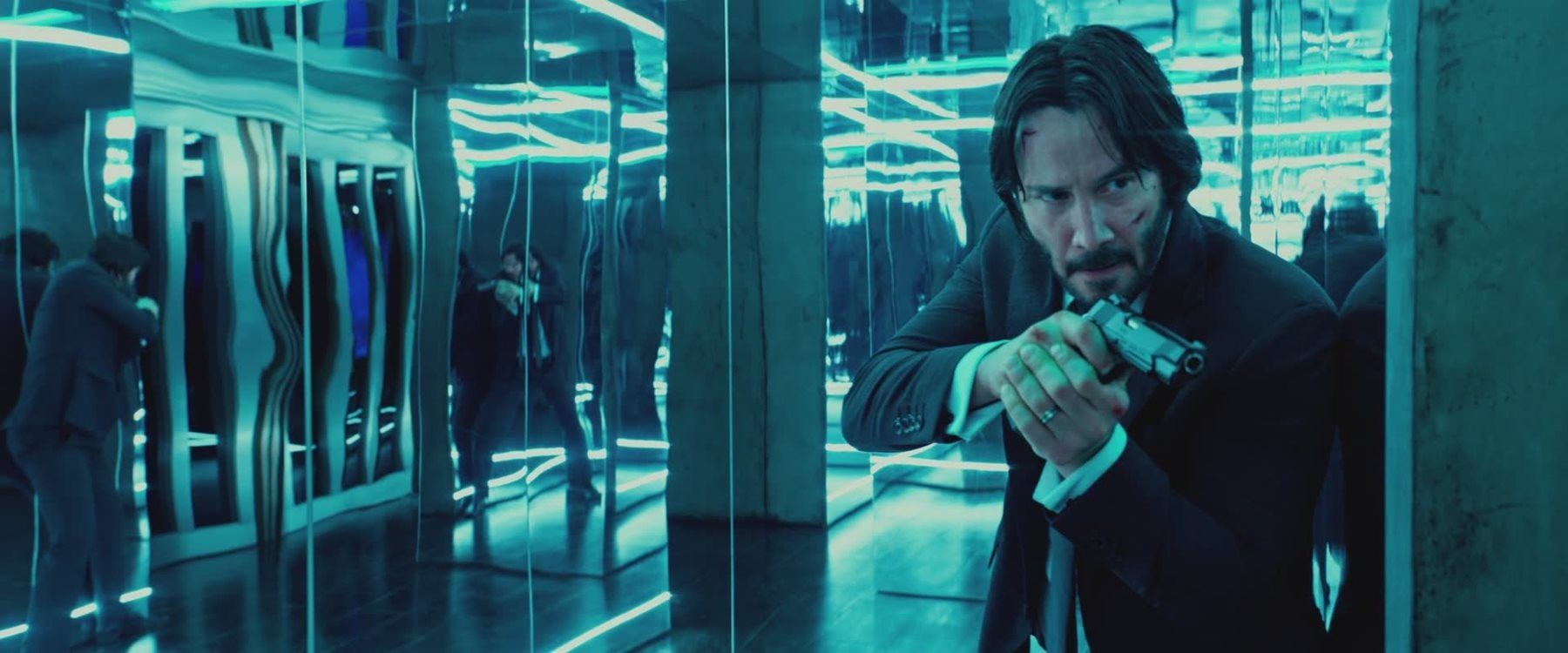 JOHN WICK: CHAPTER 2 (2017) - John Wick's (Keanu Reeves) Kimber Warrior ...