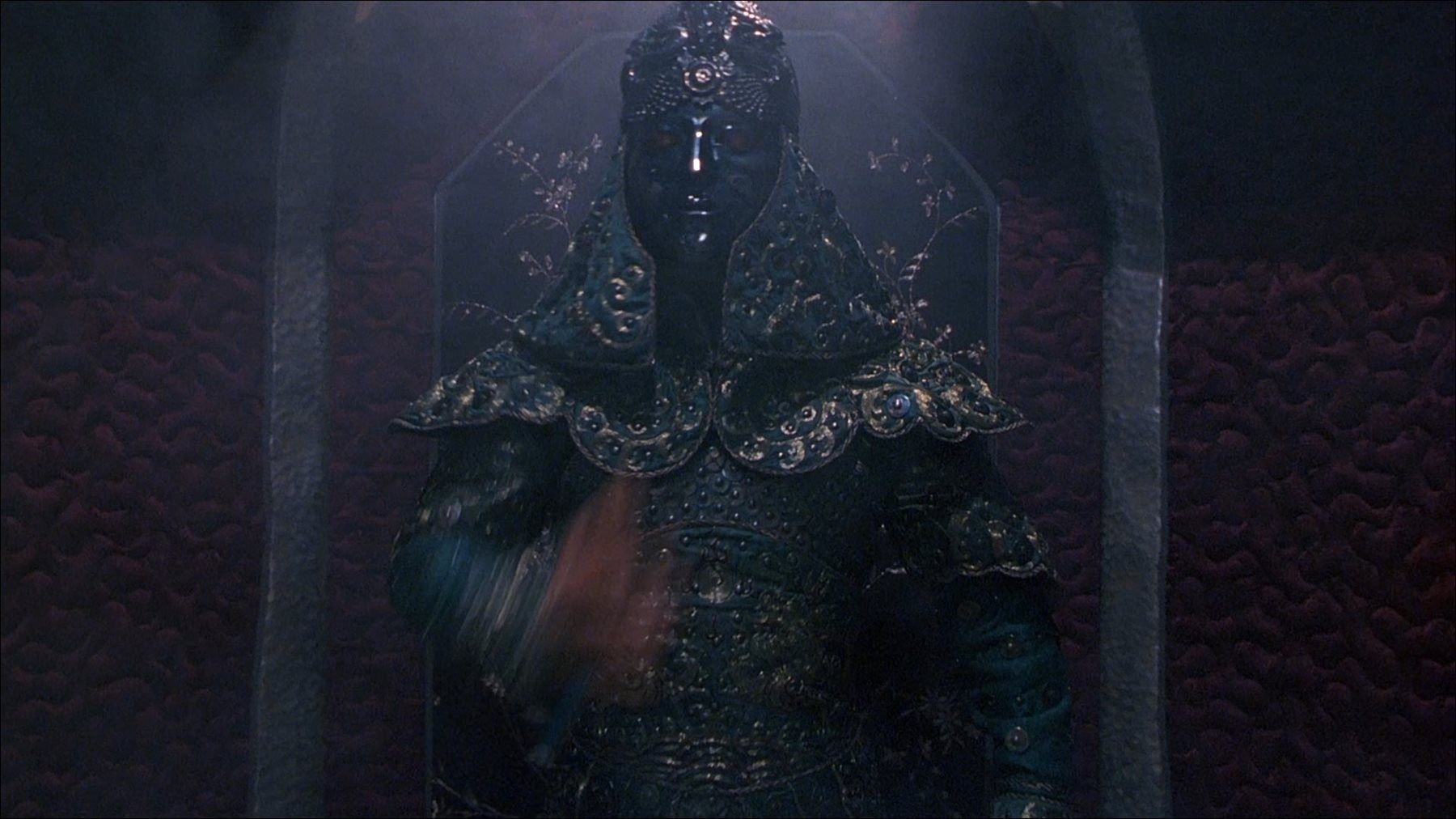 THE SHADOW (1994) - Shiwan Khan's (John Lone) Face Mask