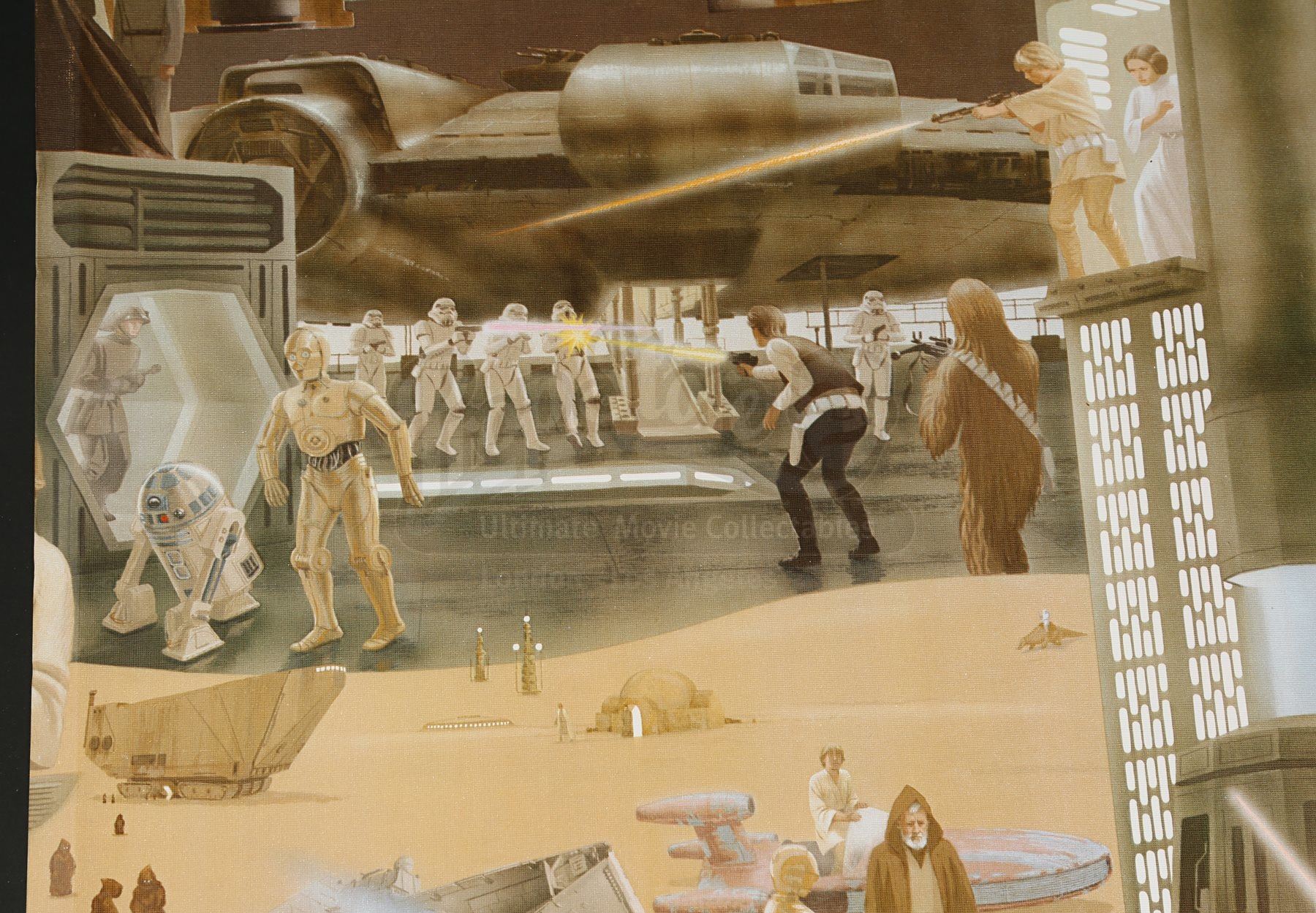 STAR WARS: A NEW HOPE (1977) - Wallpaper Cuttings