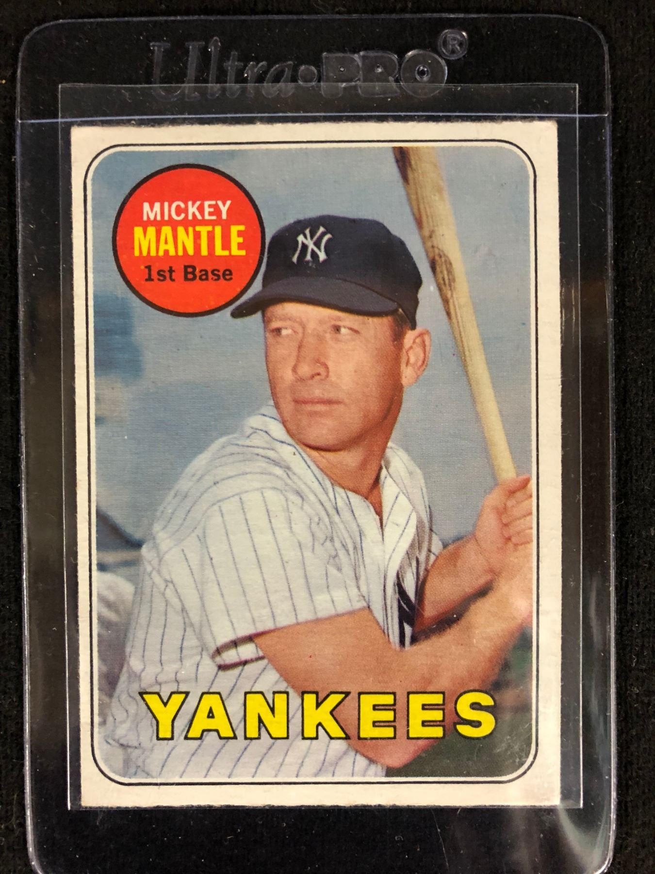1968 TOPP NO.500 MICKEY MANTLE
