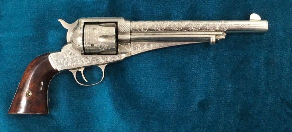 Rare Engraved Remington Revolver