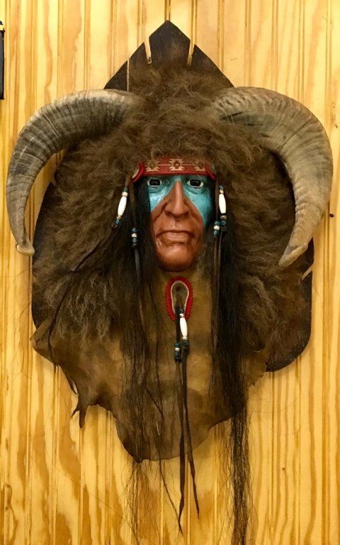 Native American Indian Dance Mask