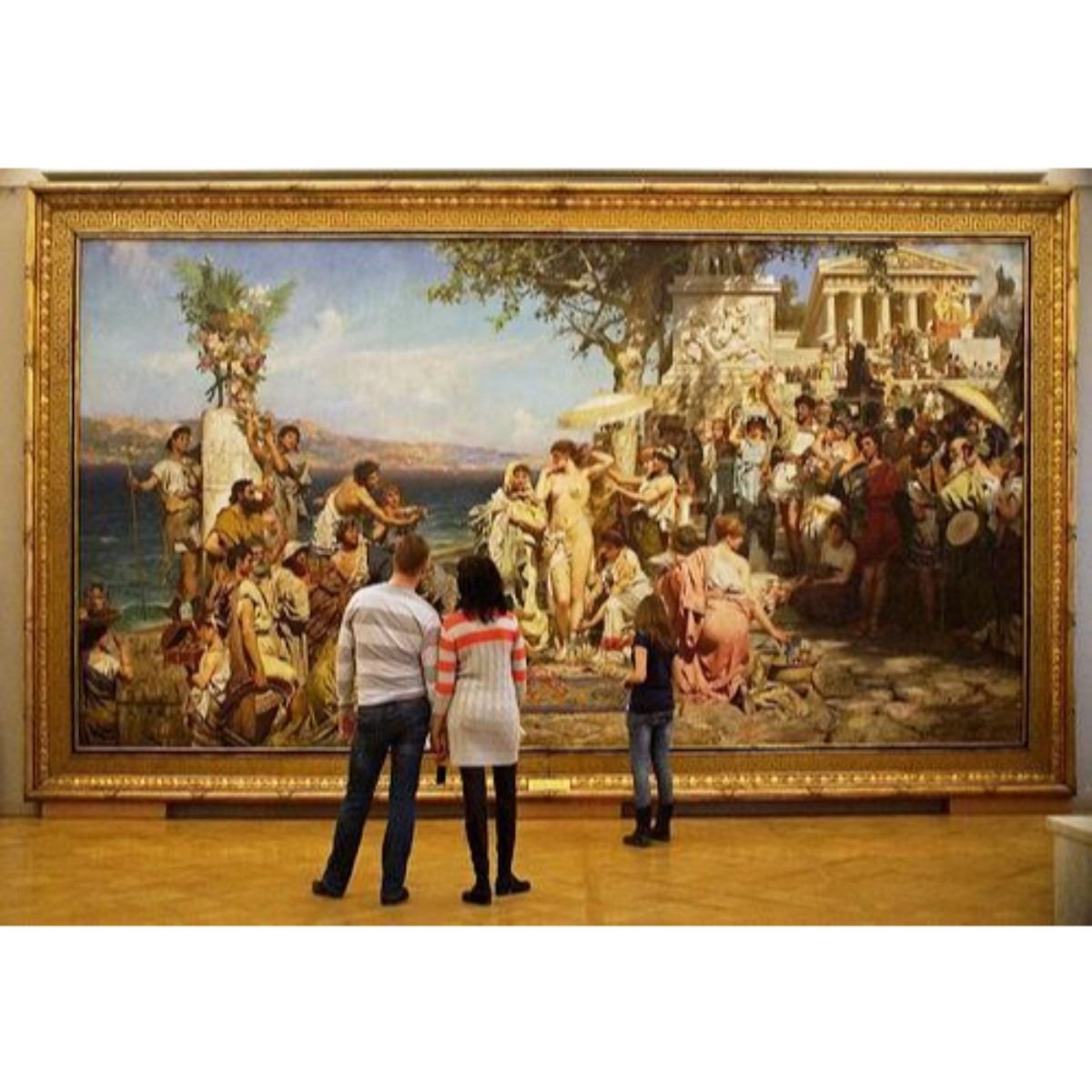 "Phryne at the Festival of Poseidon inEleusin"