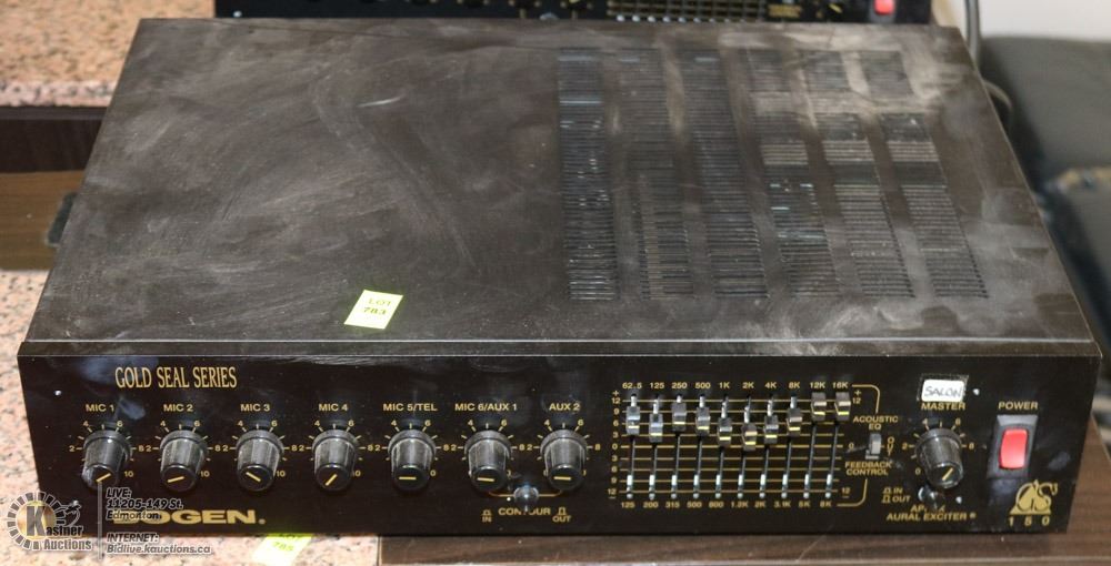 GOLD SERIES BOGEN COMMERCIAL AMPLIFIER
