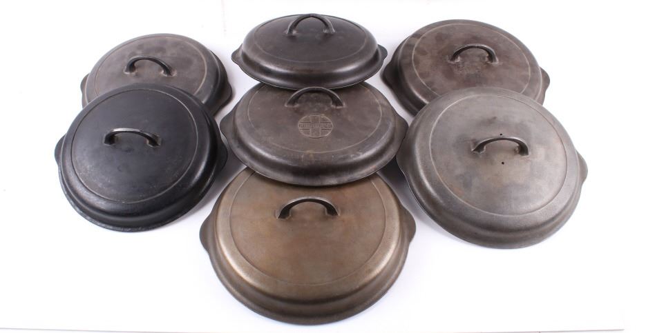 Vintage Cast Iron Lids