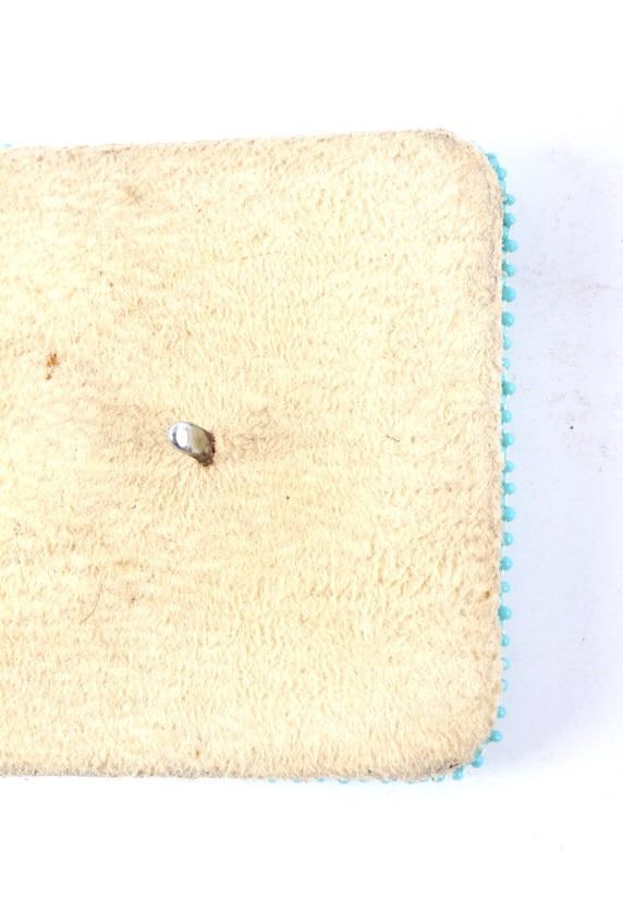 Flathead Indian Intricate Bead Belt Buckle