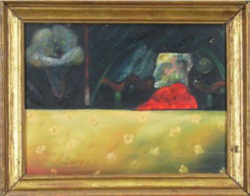 Alejandro Colunga, A Puente y Masejon, Oil Painting