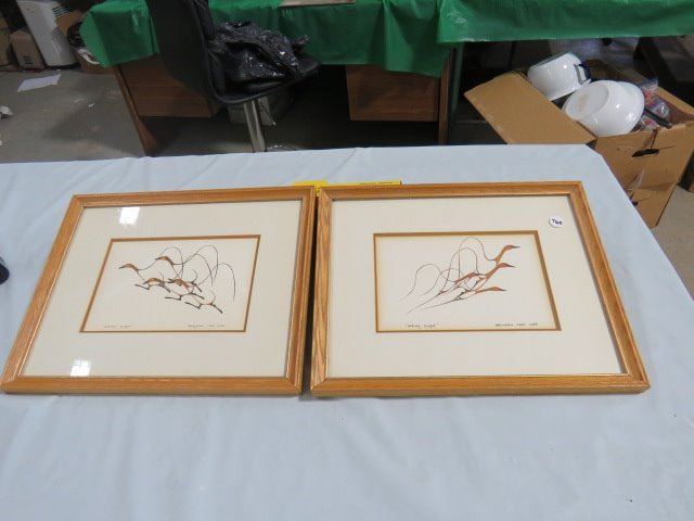 BENJAMIN CHEE CHEE AUTUMN FLIGHT, SPRING FLIGHT - Schmalz Auctions