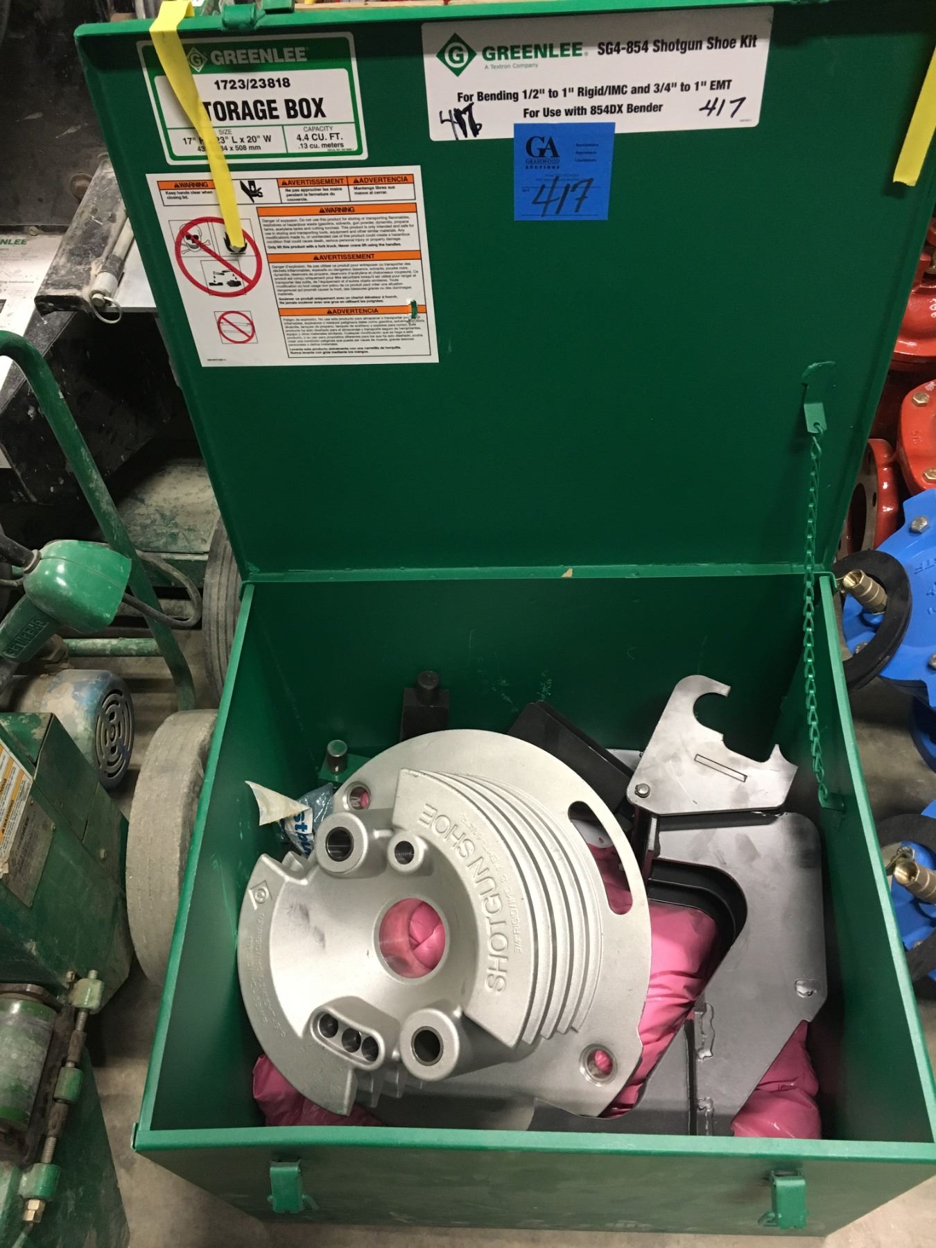 Greenlee Bending Shoe For 1/2" to 1" Rigid/IMC + 3/4" to 1" EMT Model ...