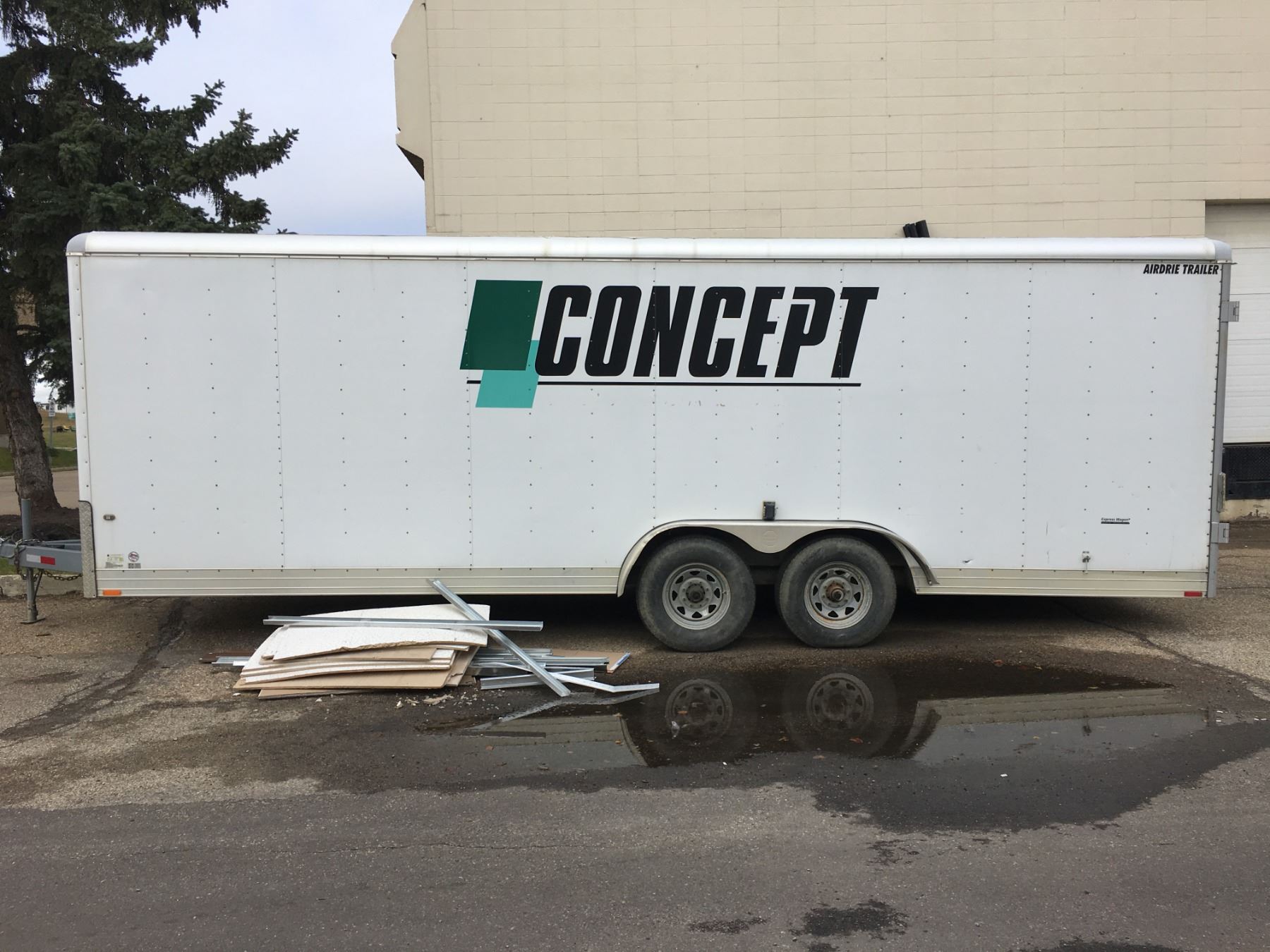 Wells Fargo 28ft Cargo-Trailer S# B09-1872955, Mobile Project Unit ...