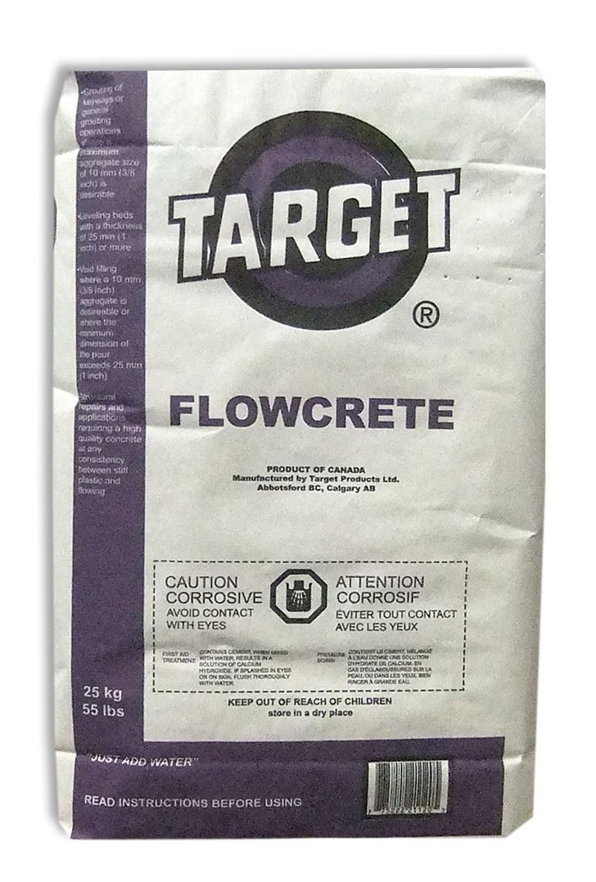 30 Totes - Target Flowcrete c/w Silica Fume & 5% air - 3500 lb each ...
