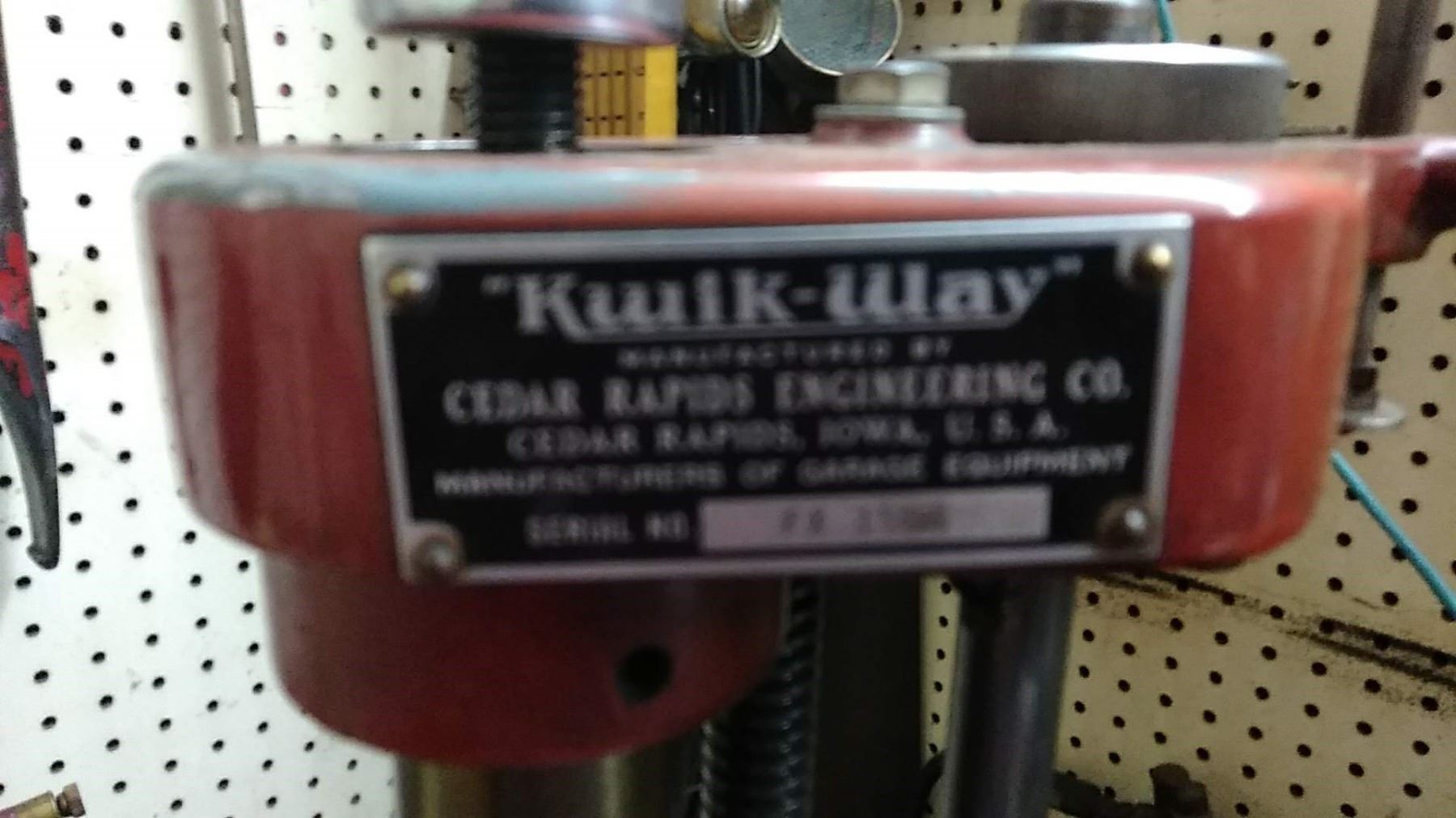 KWIK-WAY BORING MACHINE WFSECO WITH STAND