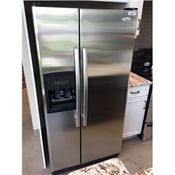 NEW Whirlpool 2 Door Stainless Fridge with water/ice dispenser model ...