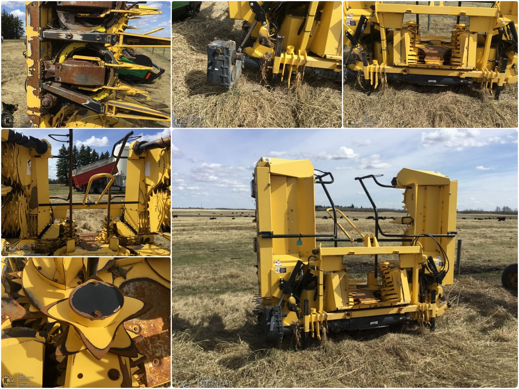 2009 NEW HOLLAND 8 ROW KEMPER CORN HEADER HEADER