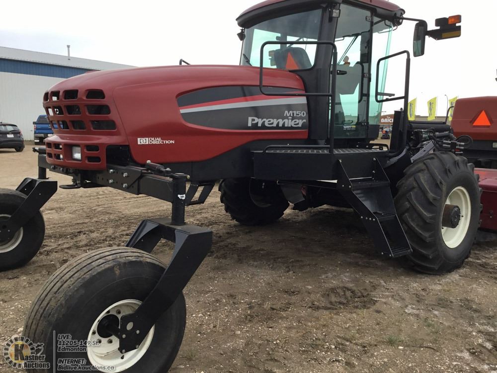2009 MAC DON PREMIER M150 DAUL DIRECT SWATHER WITH 13' R80 ROTARY DISC ...