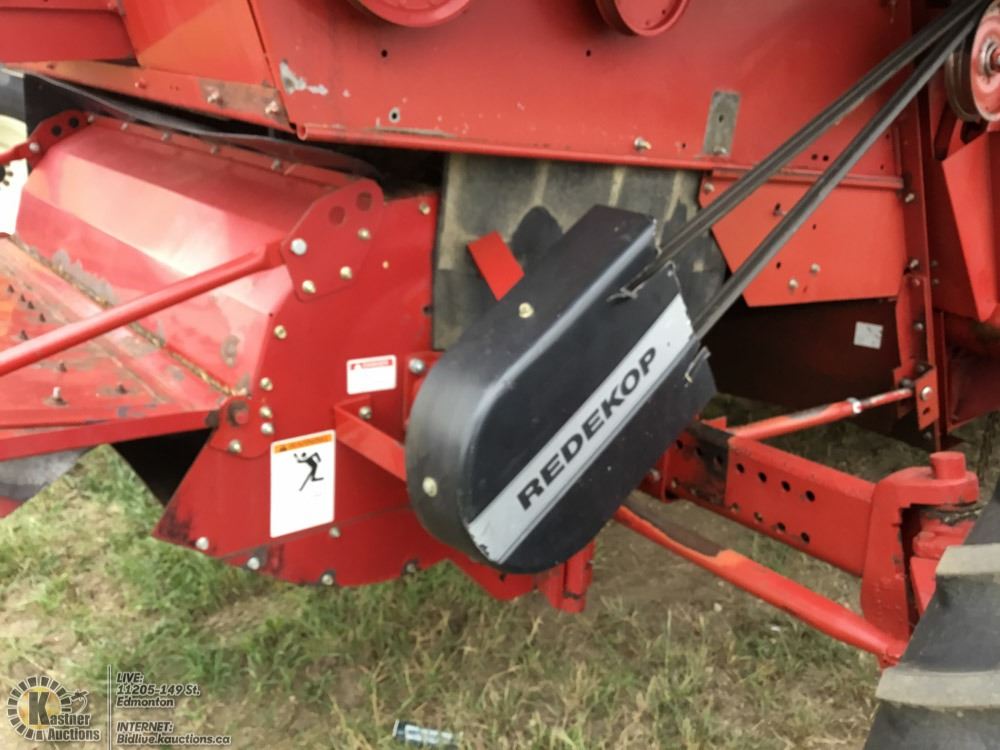 1998 CASE IH 2388 ROTARY COMBINE WITH 14' 1015 PU WITH REDEKOP CHOPPER