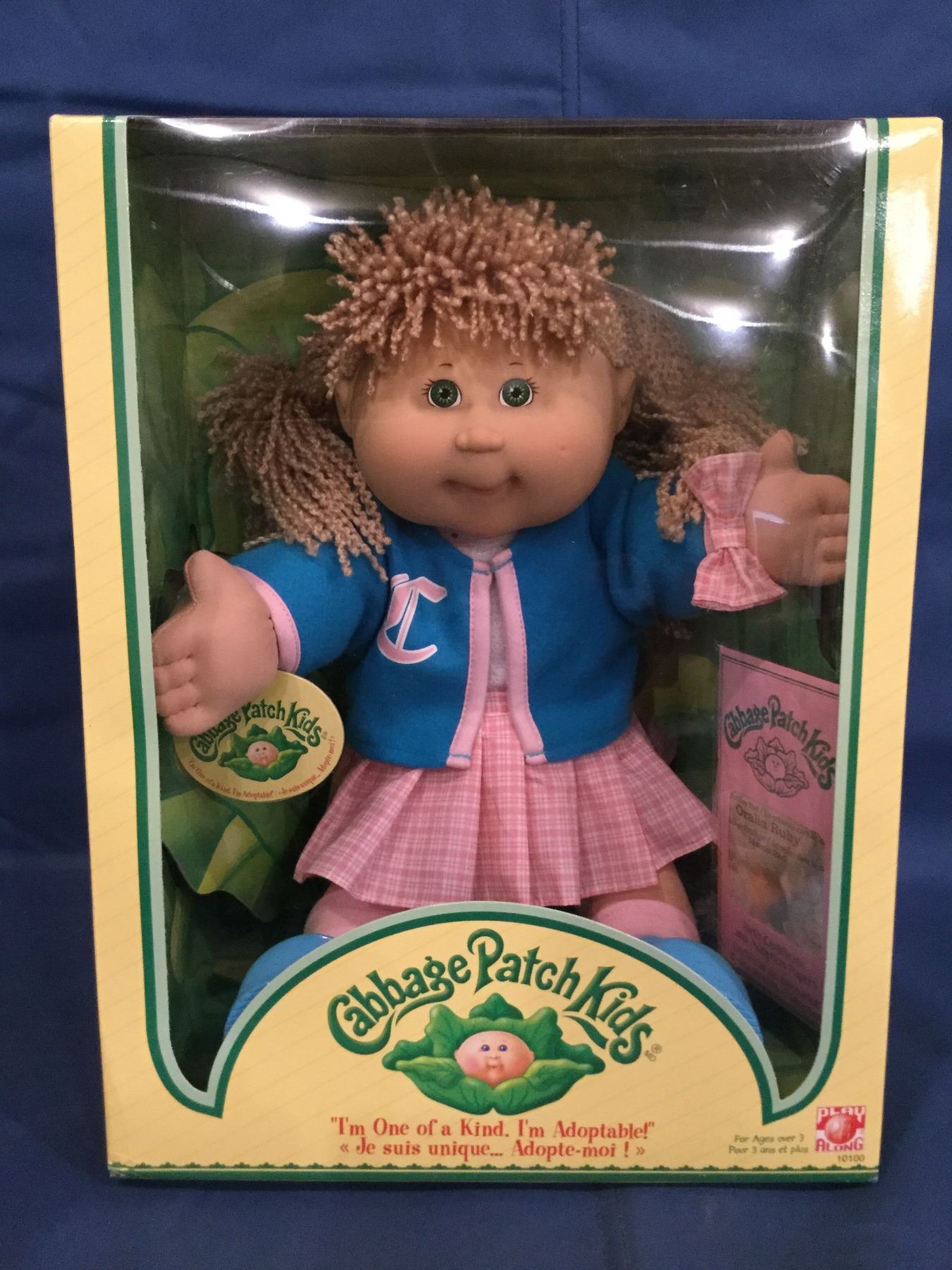 Cabbage Patch Kids Box with doll and certificate Oralie Ruby