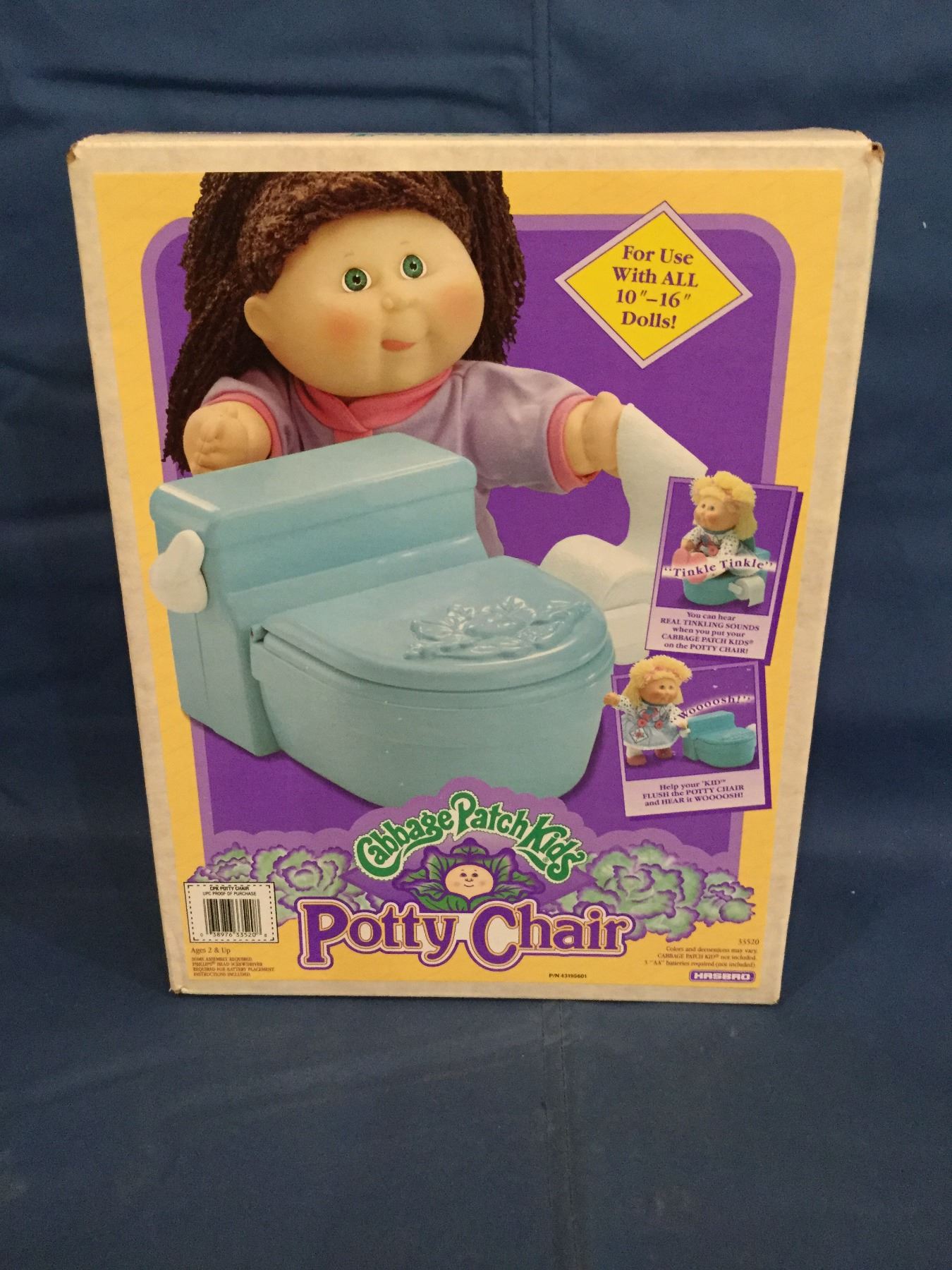 Cabbage Patch Kids Tinkle Potty Chair MIB