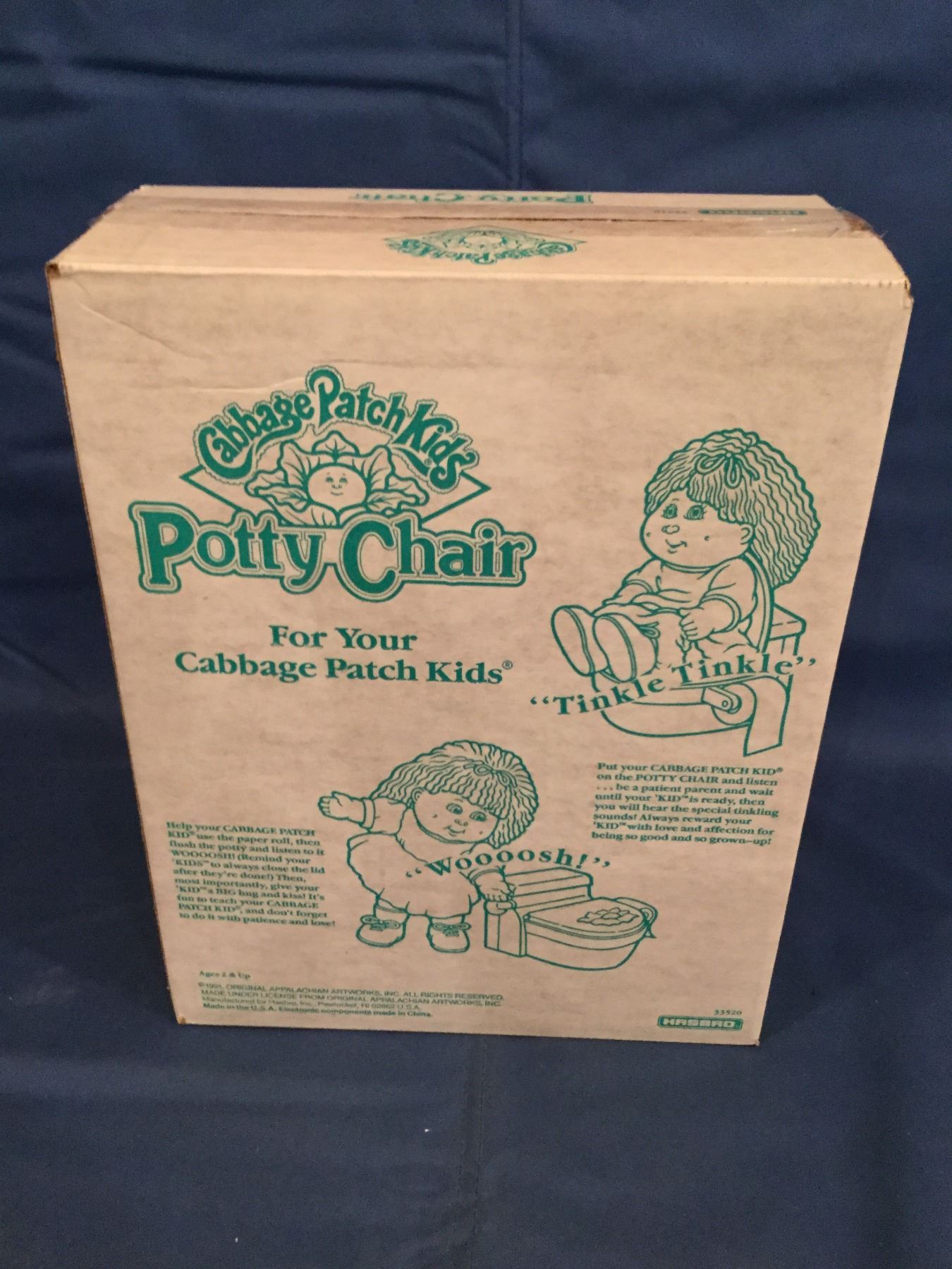 Cabbage Patch Kids Tinkle Potty Chair MIB
