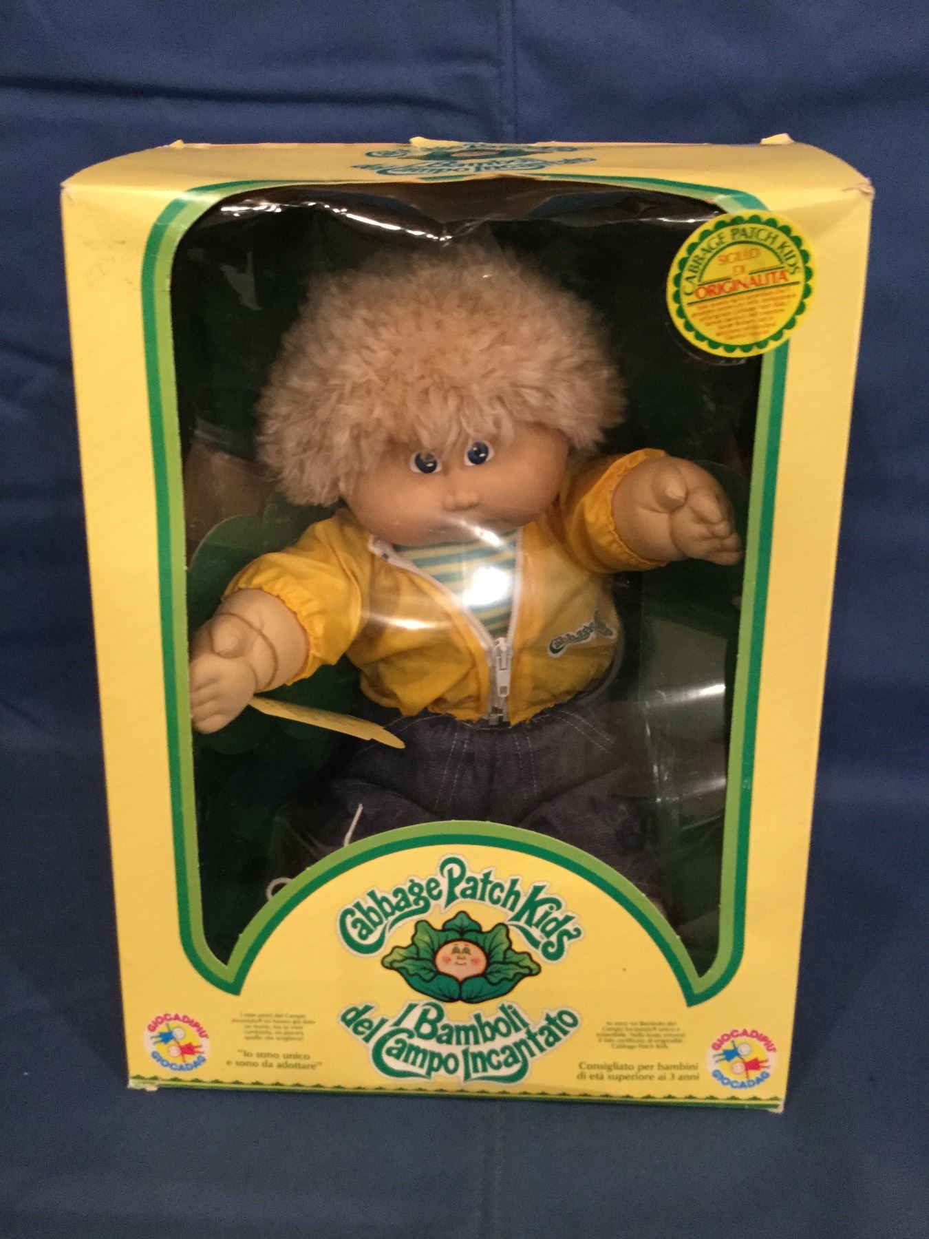 Cabbage Patch Kids box "I Bamboli del Campo Incantato" box with Doll ...