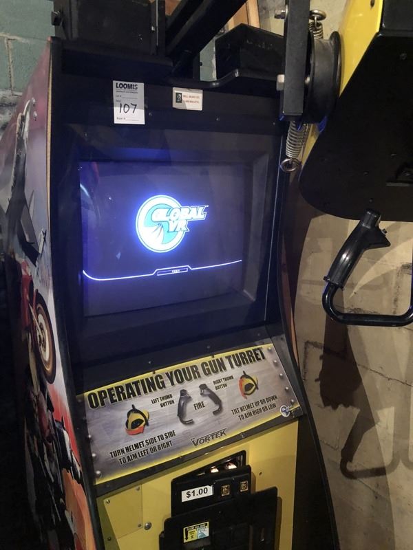 VR Vortek System Turret Arcade Game