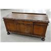 Roos cedar chest, original label, lockable w/ key, 23"h x 45"w x 19"d