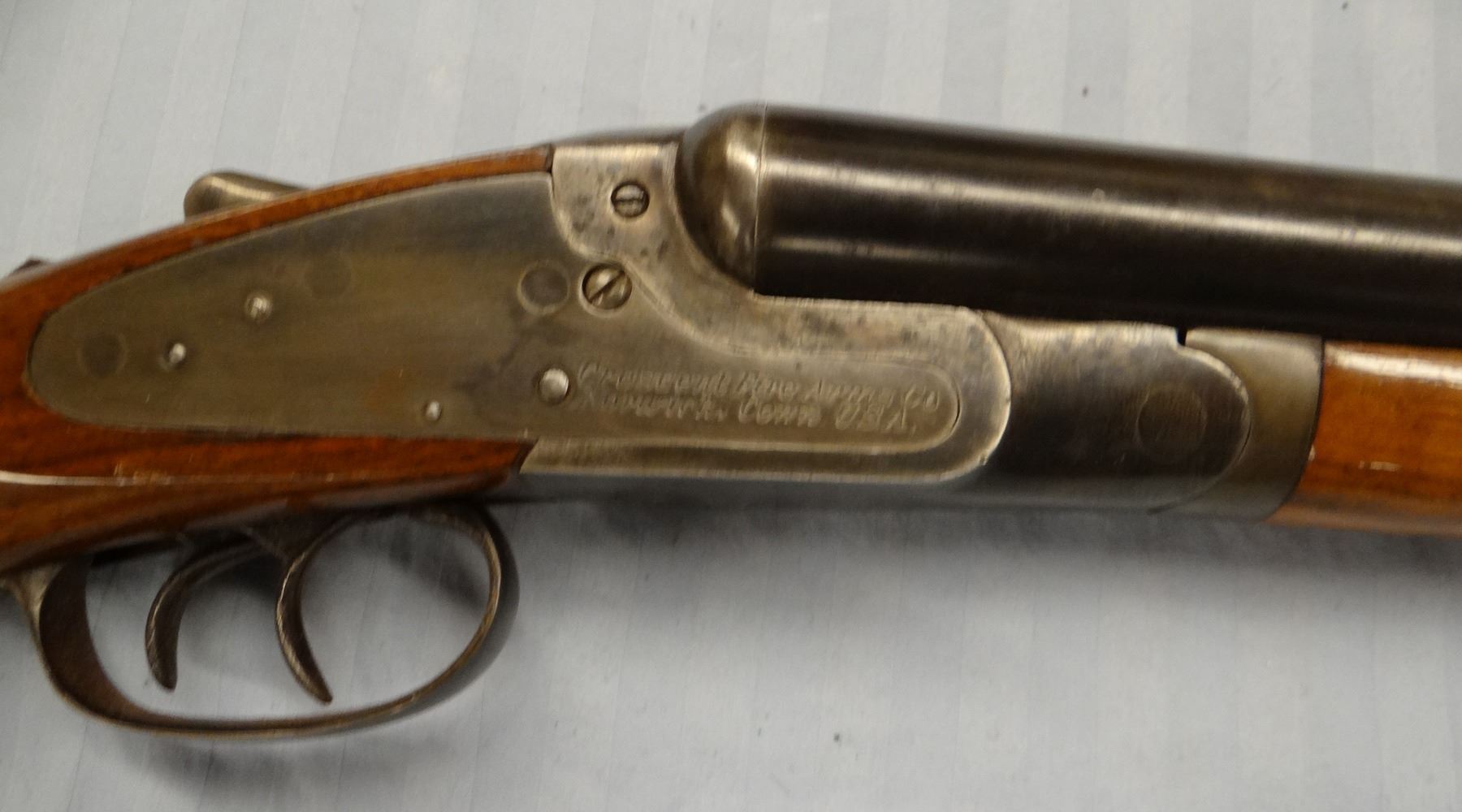 Crescent Peerless, 16 ga. shotgun, sidelock, s/s double barrel, S ...