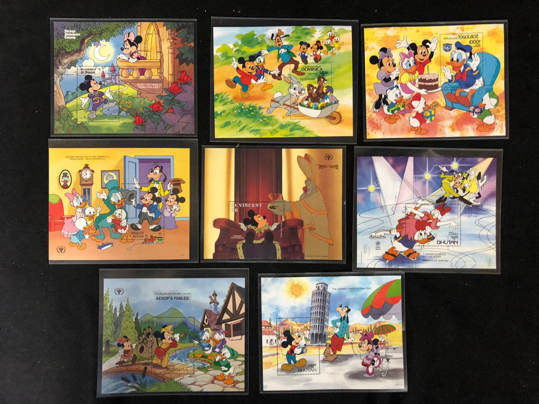 WALT DISNEY STAMP LOT