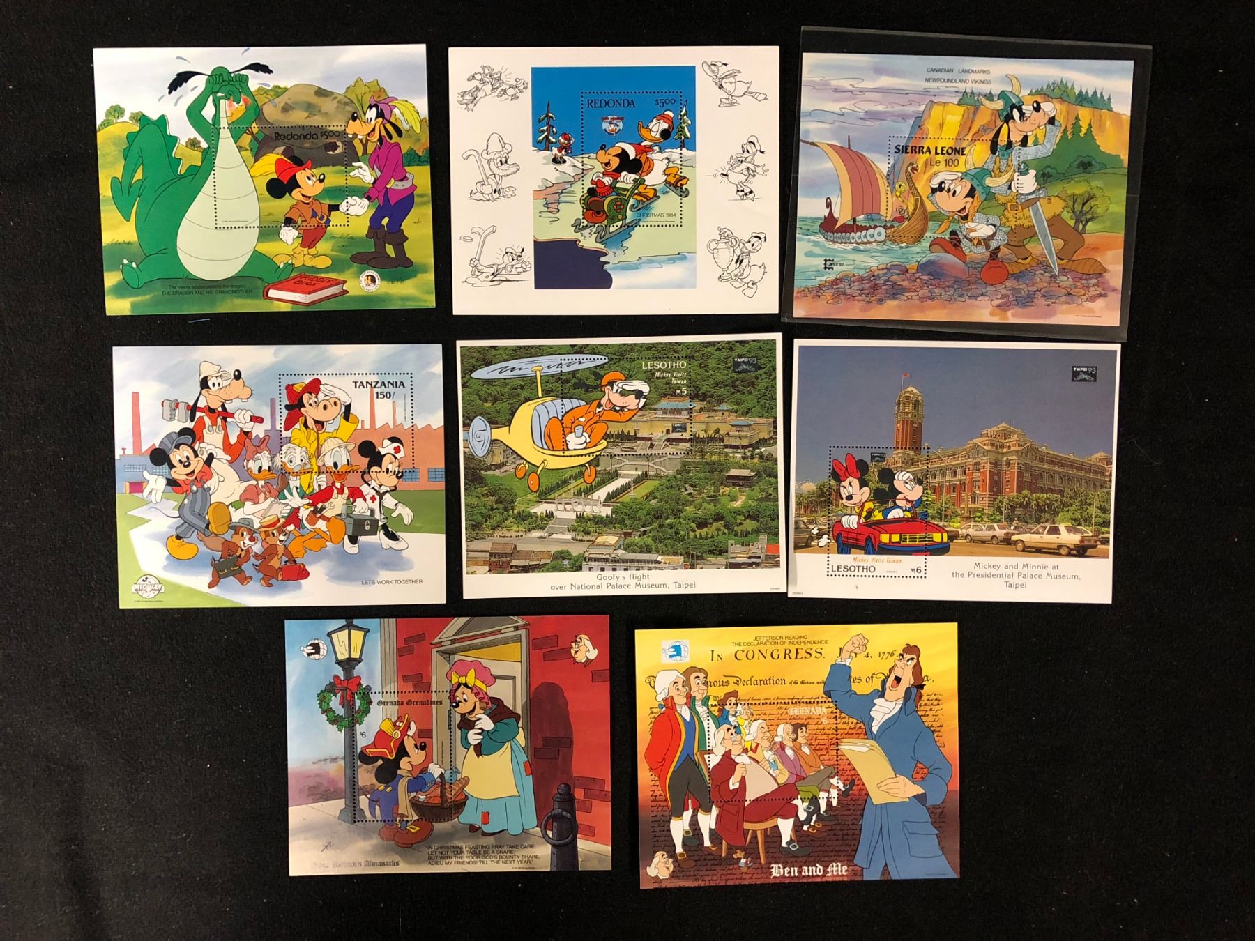 WALT DISNEY STAMP LOT