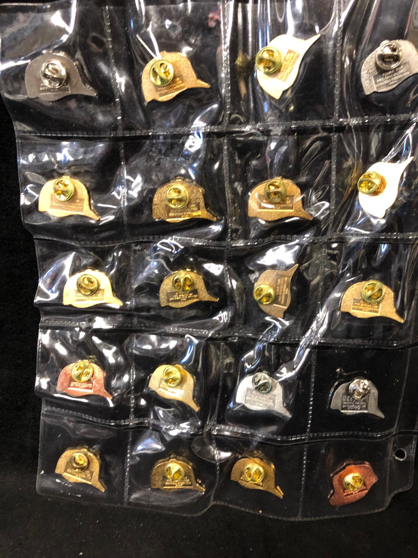 OFFICIAL MAJOR LEAGUE BASEBALL COLLECTOR PIN LOT