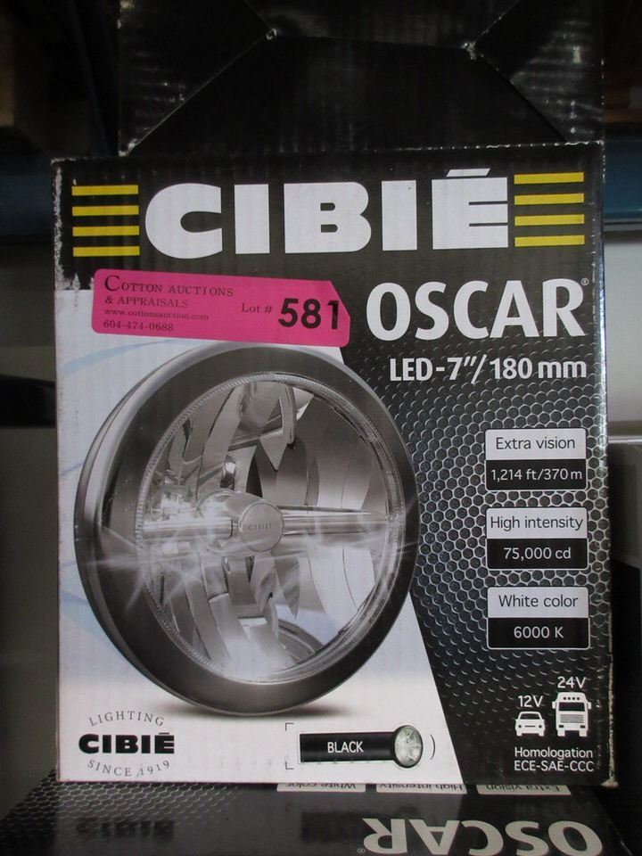New Cibié Oscar LED 7" Vehicle Auxiliary Light