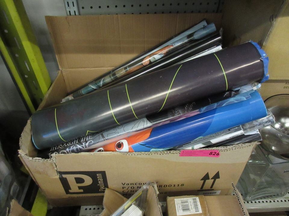 Large Box of Assorted Posters