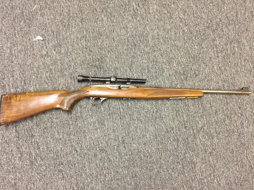 Winchester.22 Bolt action rifle with scope