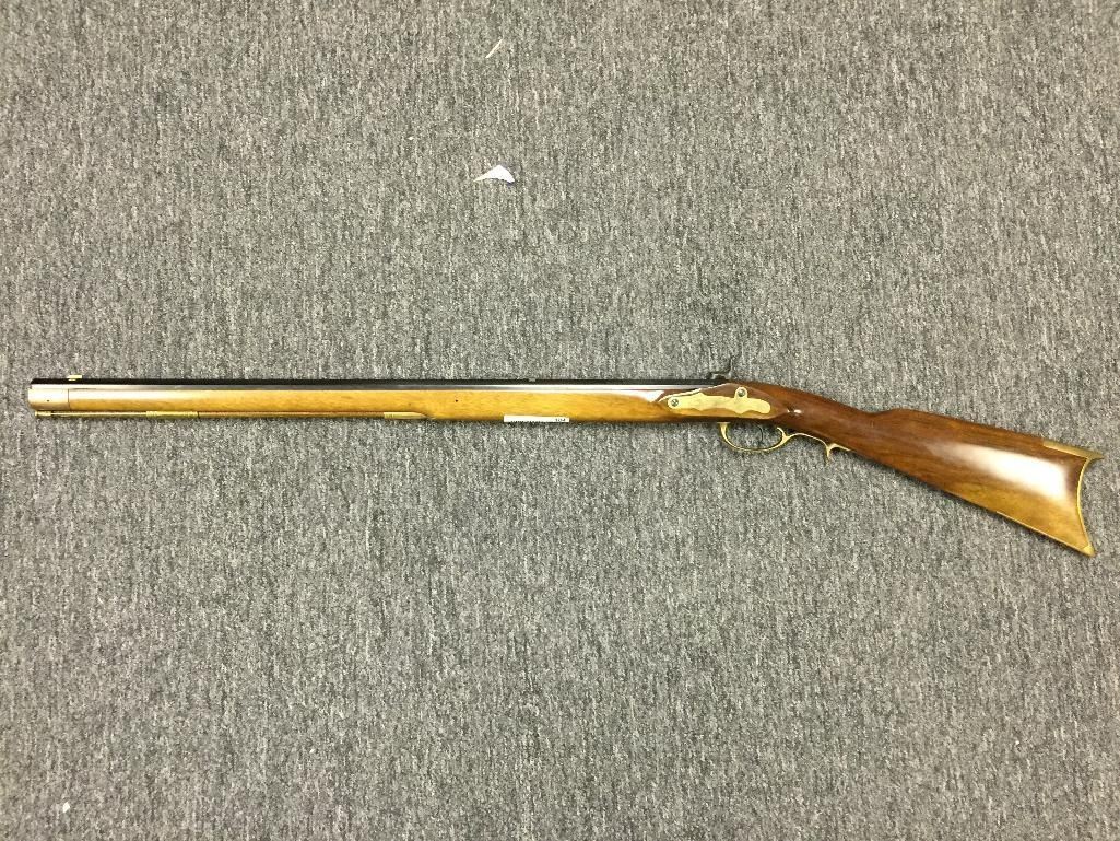 Kentuckian .45 Cal Black Powder Muzzle Loading rifle with wood grain ...