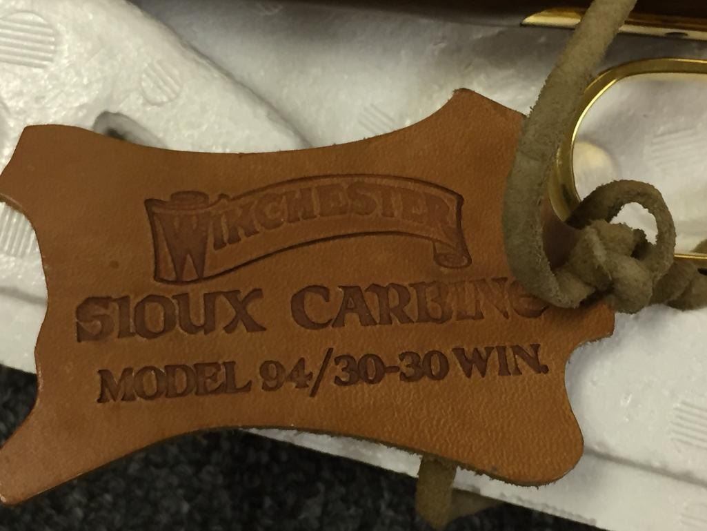Winchester Model 94 30-30 Sioux Carbine Commemorative Rifle with ...