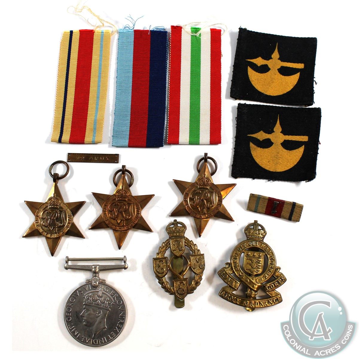 Lot of War Medals: 1939-1945 World War II Medal, 1939-1945 World War II ...