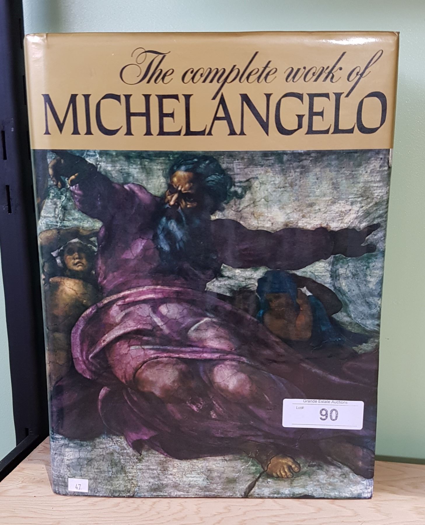 THE COMPLETE WORK OF MICHELANGELO HARDCOVER OOK