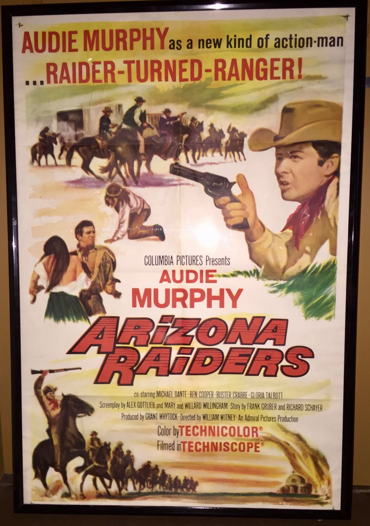 1965 Audie Murphy Western Movie Poster