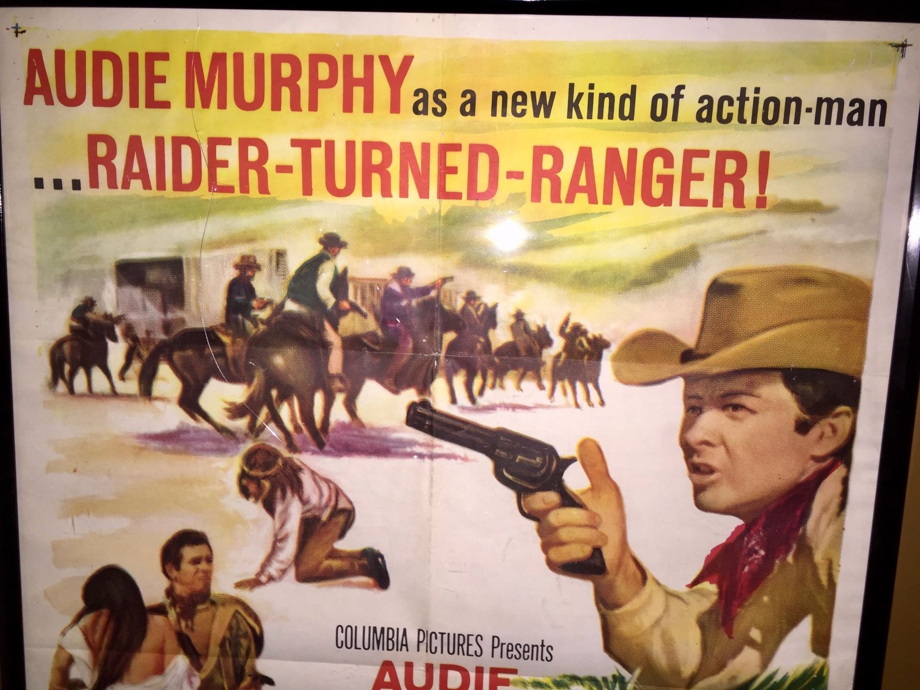 1965 Audie Murphy Western Movie Poster