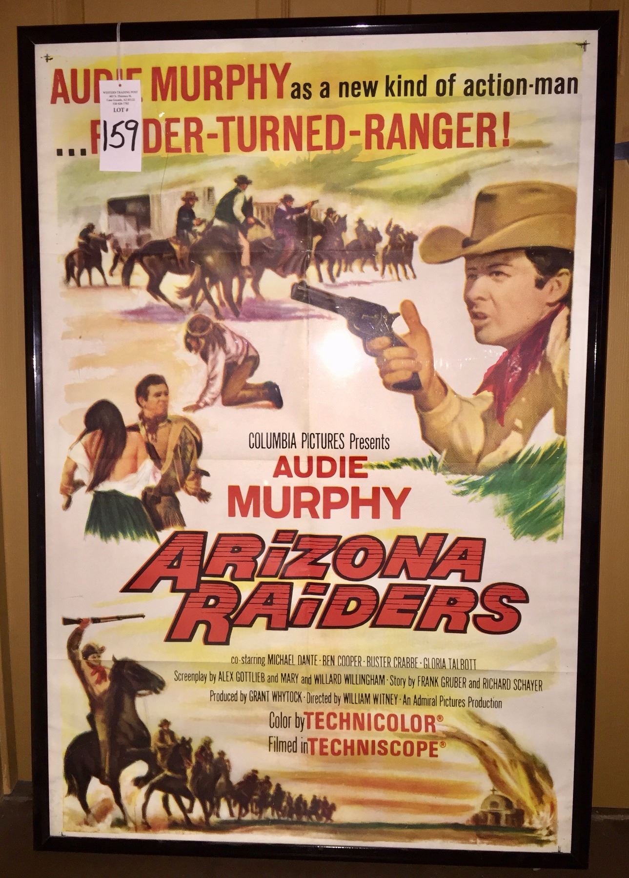 1965 Audie Murphy Western Movie Poster