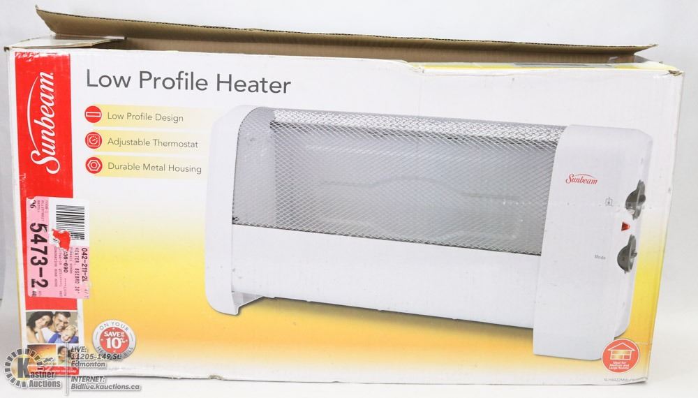 Sunbeam Low Profile Heater