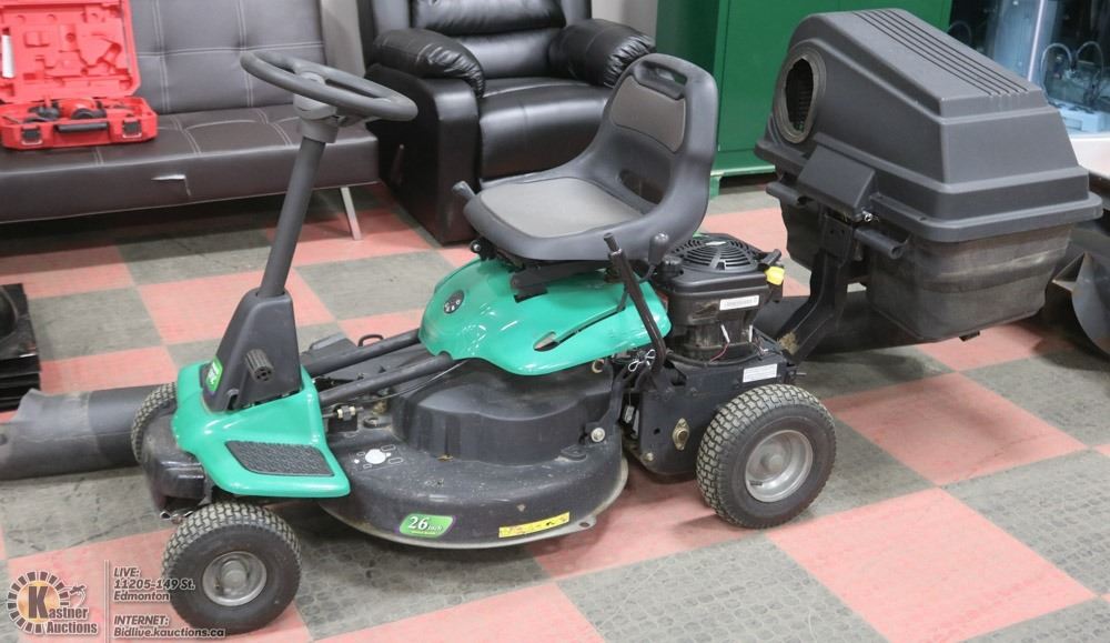 26" RIDE ON WEED EATER LAWNMOWER WITH MULCHING